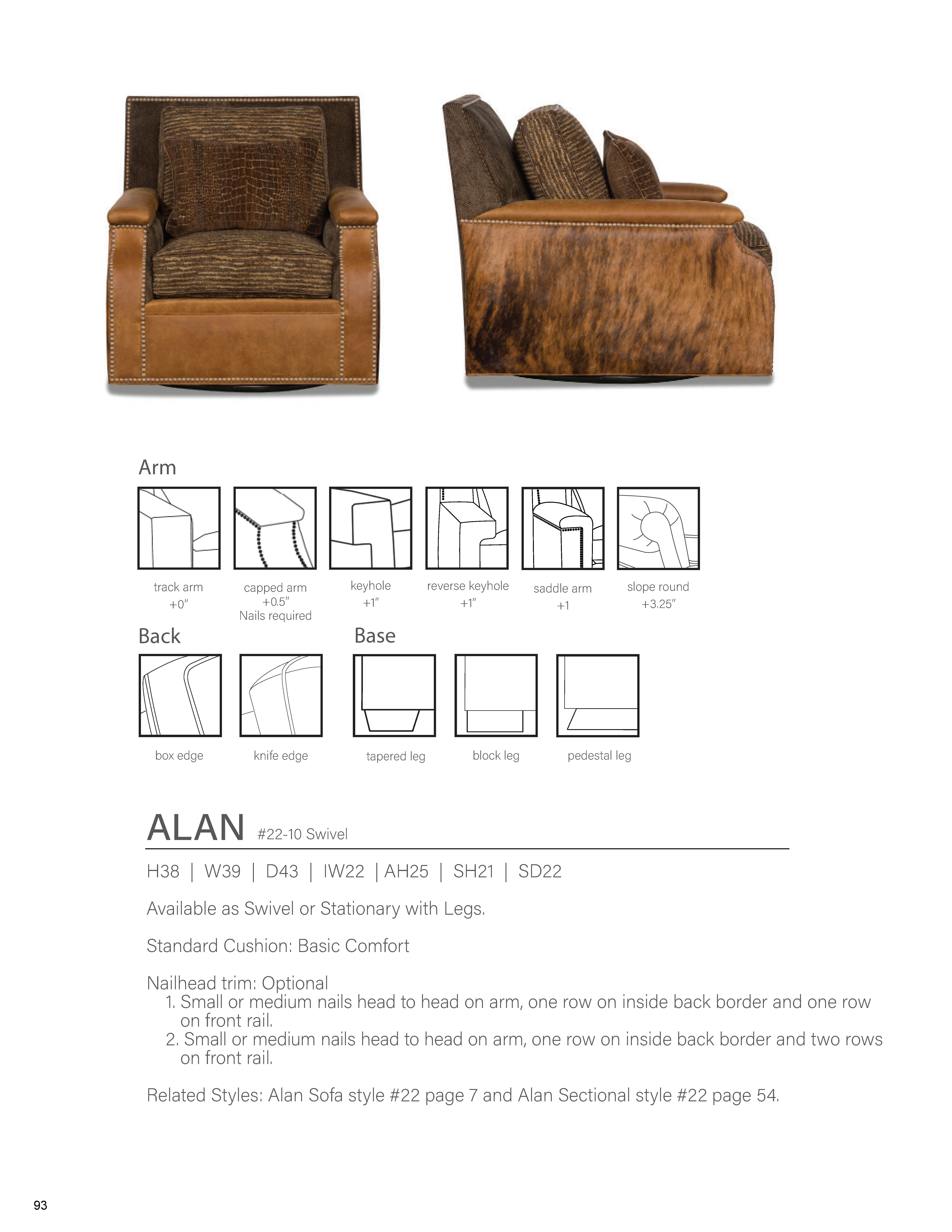22-10 - ALAN - Paul Robert Furniture