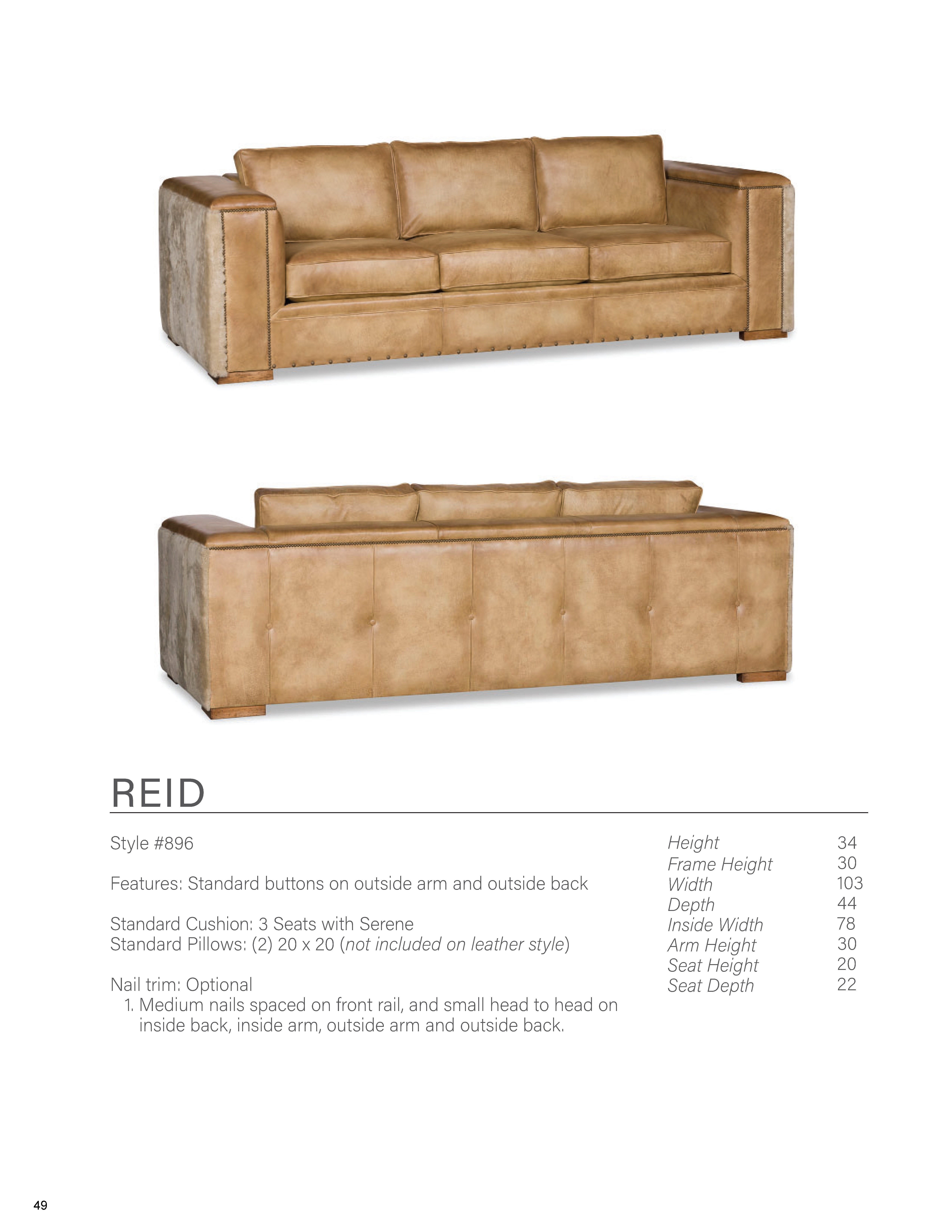 896 - REID - Paul Robert Furniture